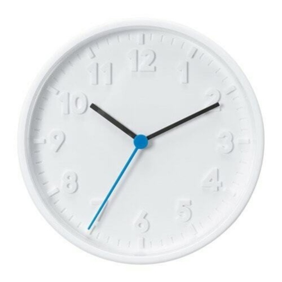 IKEA | Wall Decor | Ikea Stomma Wall Clock White New | Poshmark